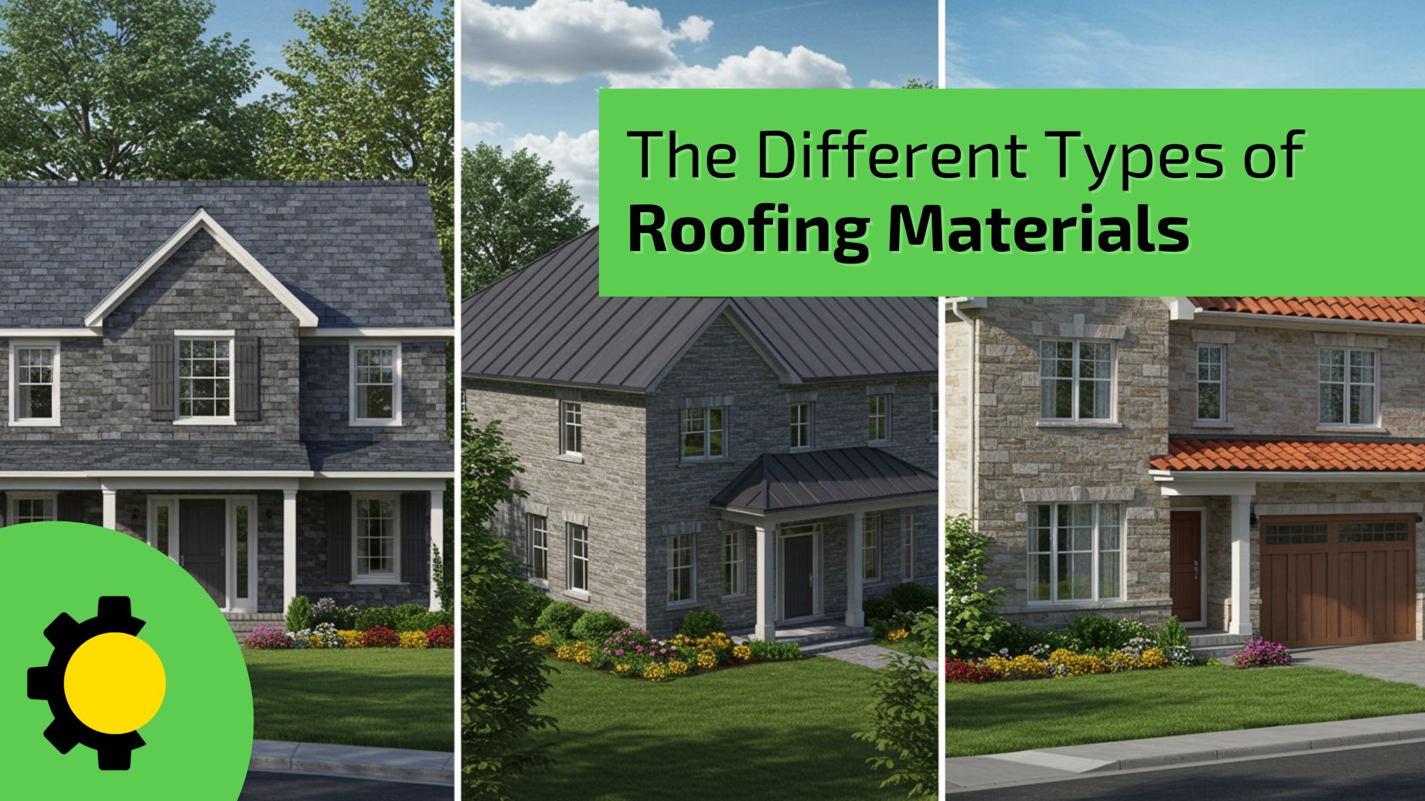 The Different Types of Roofing Materials - Sunlight Contractors